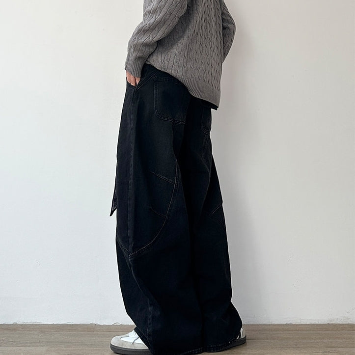 Drape Silhouette Wide Pants N1020 – NOSTALICA