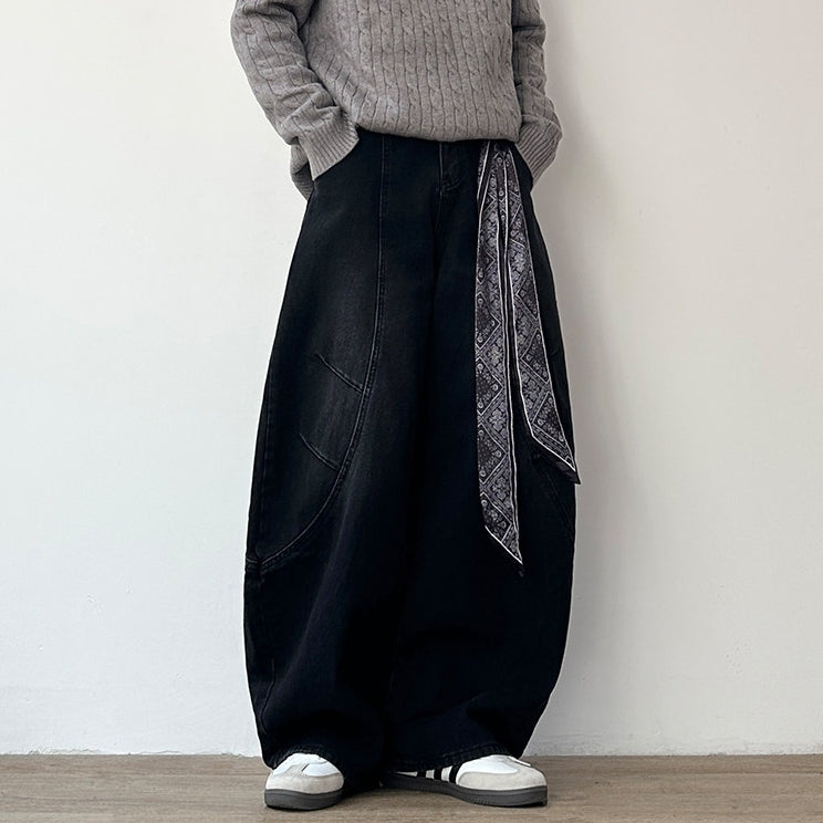 Drape Silhouette Wide Pants N1020 – NOSTALICA